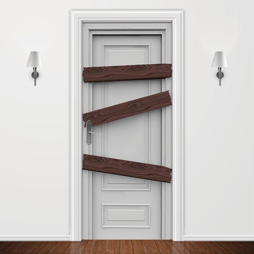 Adesivo para Porta Escape Room – PG Adesivos